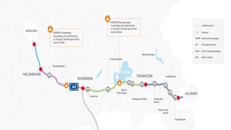 Die Bundesautobahn A8 | IHK München