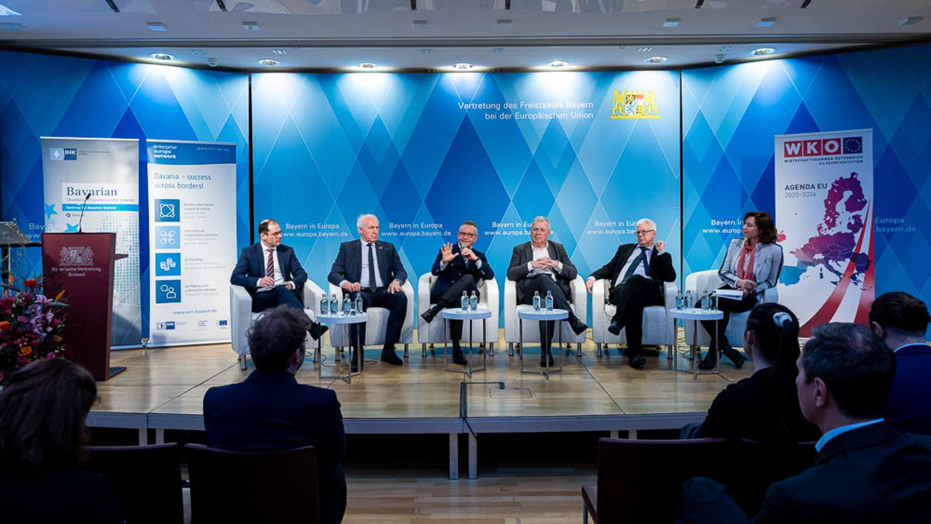 Podiumsdiskussion zur Sustainable Finance am 21.3.2023 in Brüssel